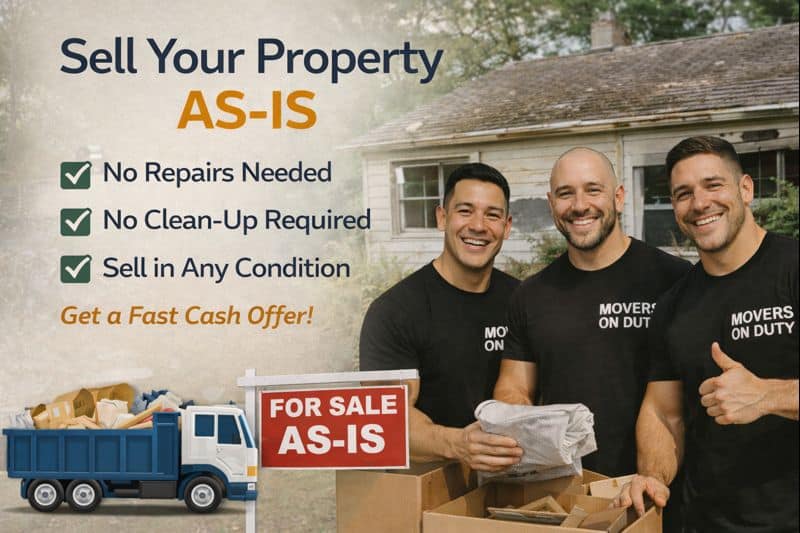 How to sell a house as is in Maryland?